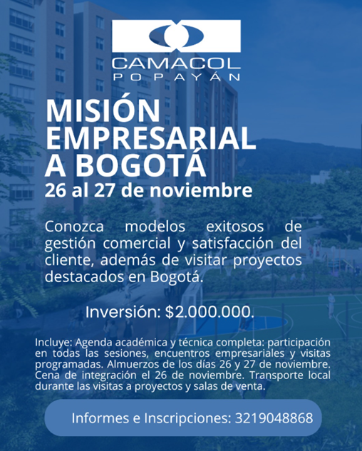 Misión Empresarial A Bogotá - Camacol